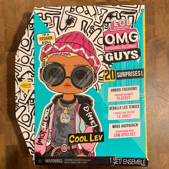 L.O.L. Surprise! | Toys | Lol Surprise Omg Outrageous Millennial Guys Cool Lev Fashion Doll 2 ...